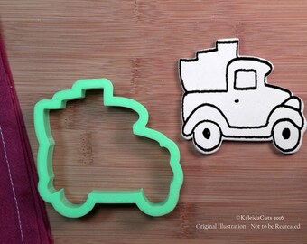 VW Bus With Tree Cookie Cutter - Etsy