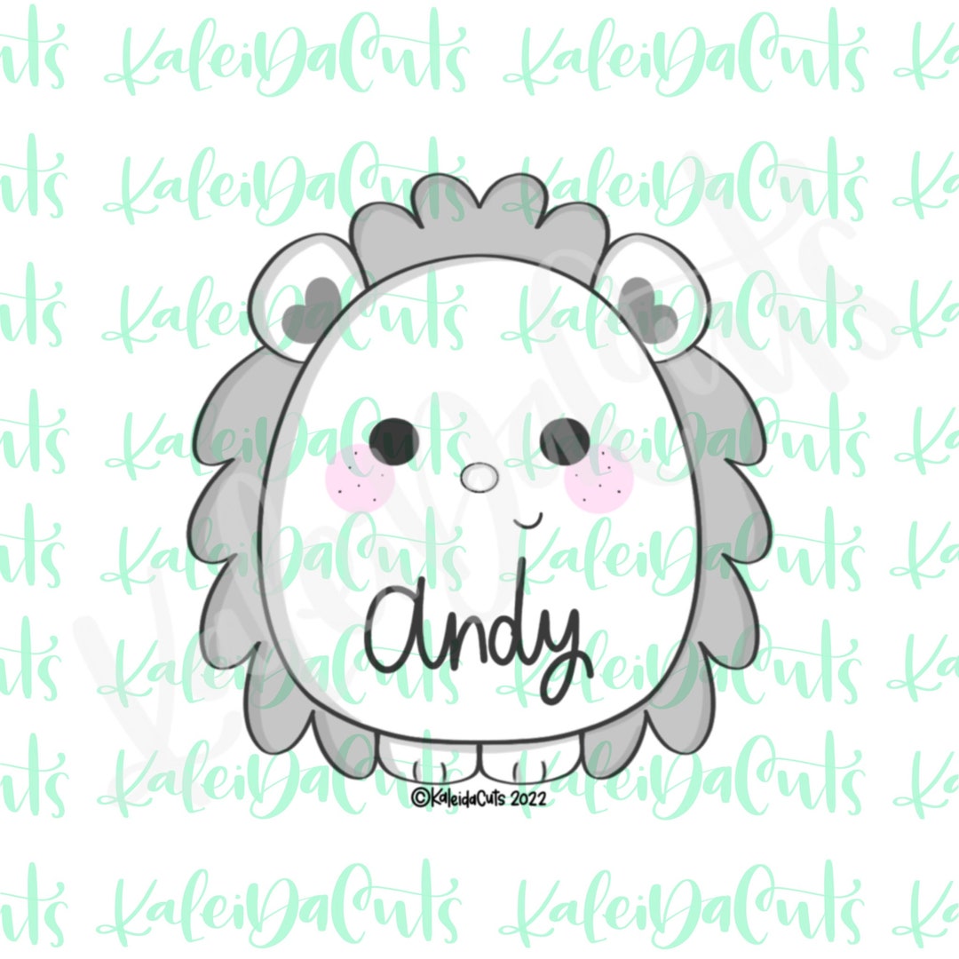 Valentine Hedgehog Cookie Cutter Etsy