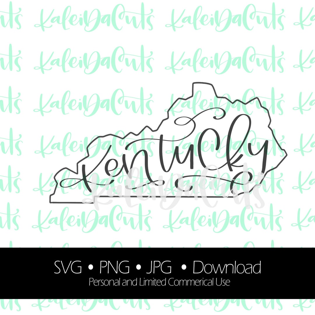 Kentucky Lettering Digital Download. - Etsy