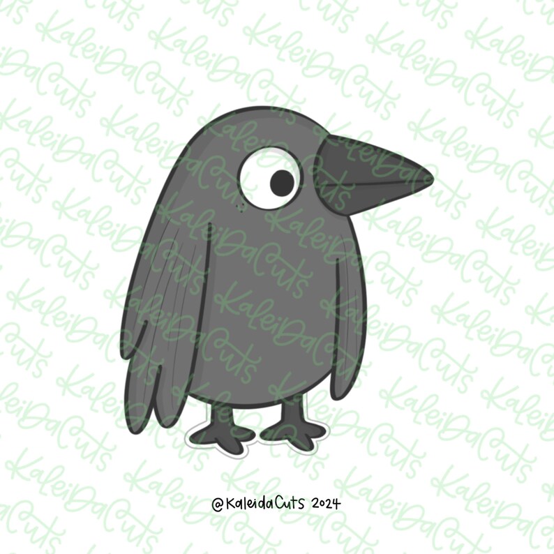 Crow Cookie Cutter - Etsy