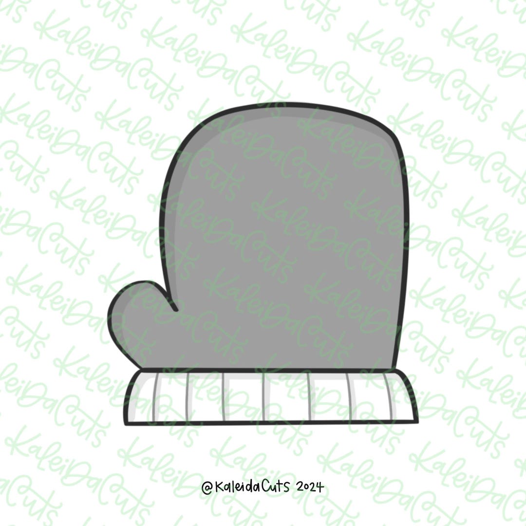 Chunky Mitten Cookie Cutter - Etsy