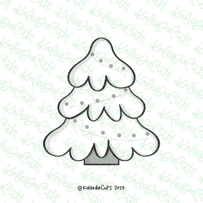 Tree Cookie Cutter - Etsy