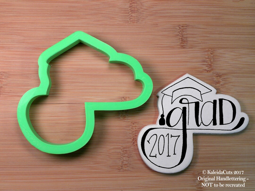 Grad Handlettering Cookie Cutter - Etsy