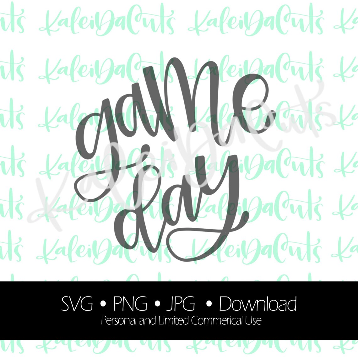 Game Day Lettering Digital Download. - Etsy
