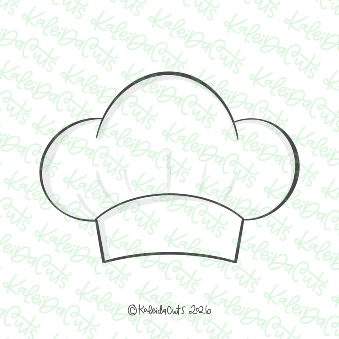 Chef Hat Cookie Cutter - Etsy