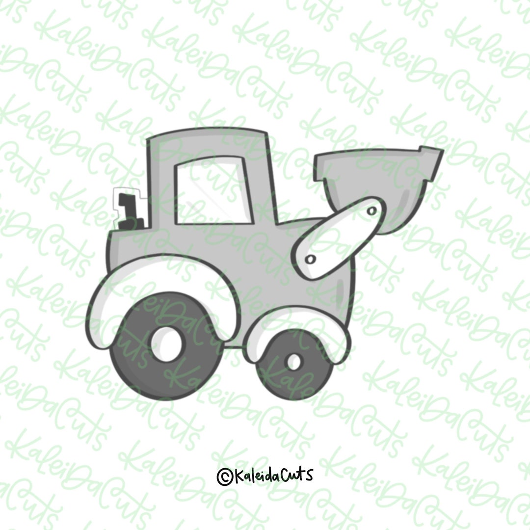 Construction Digger Cookie Cutter - Etsy
