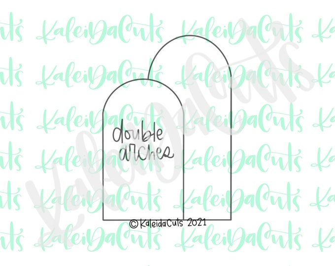 Arch Plaque Cookie Cutter - Etsy