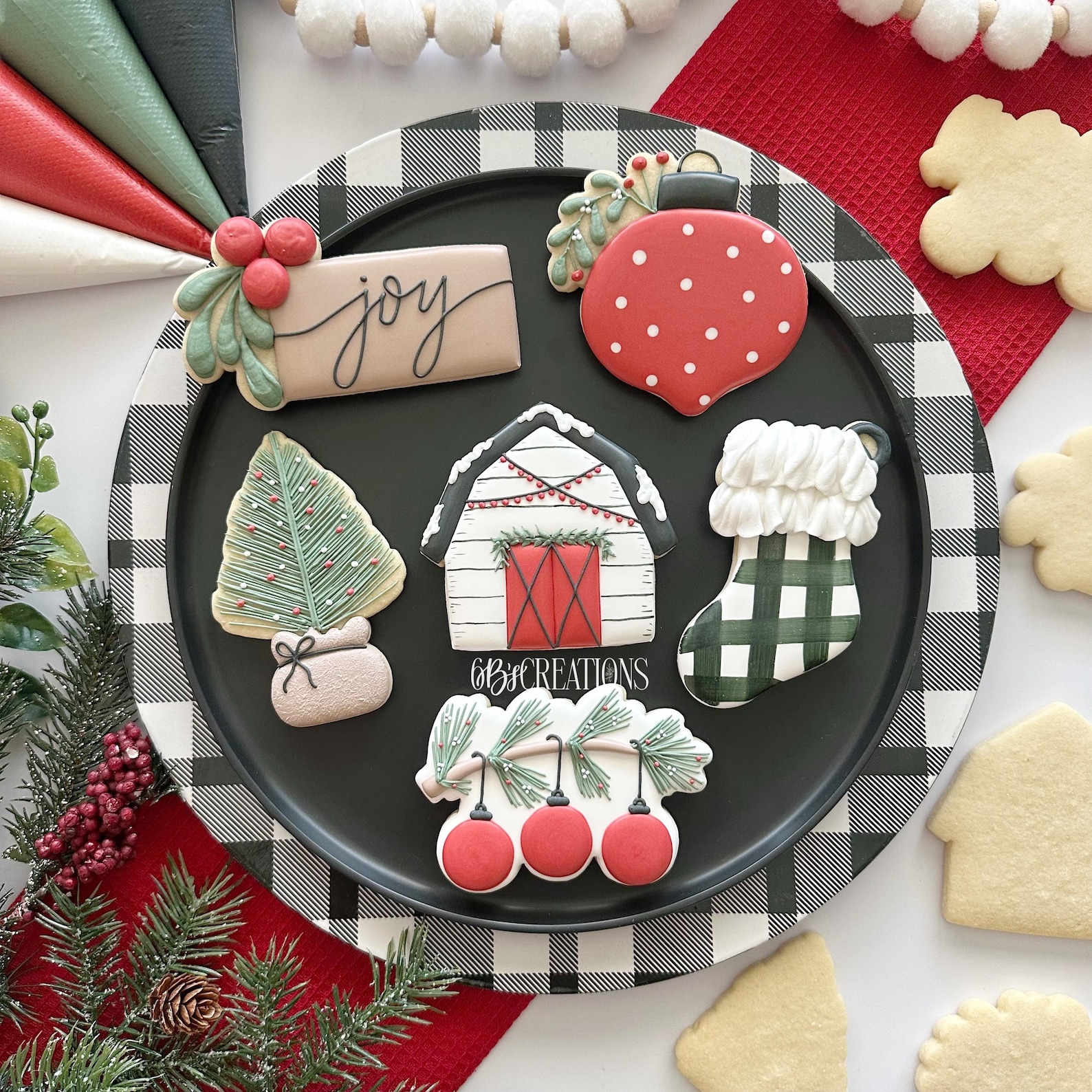 6 B's Creations (teaching Partners) Farmhouse Christmas Intermediate ...