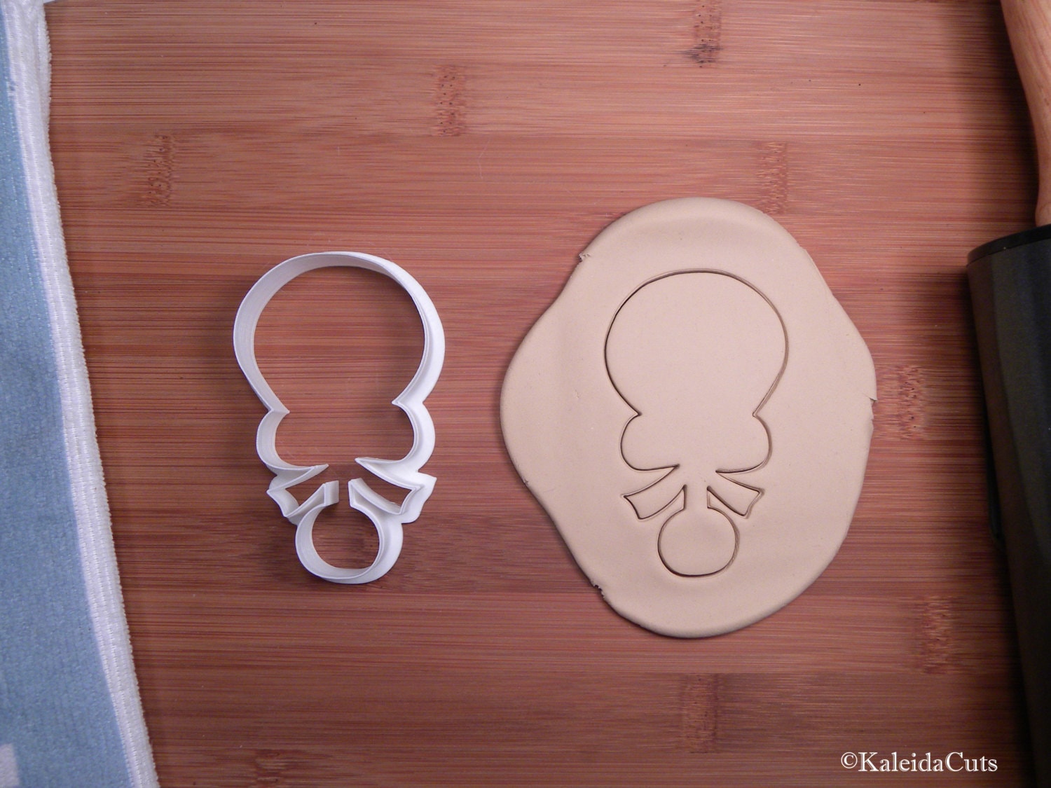 Baby Rattle With Bow Cookie Cutter - Etsy