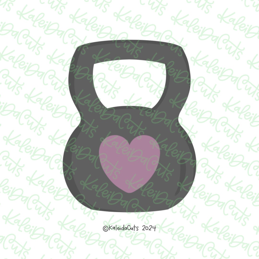 Kettlebell Cookie Cutter - Etsy