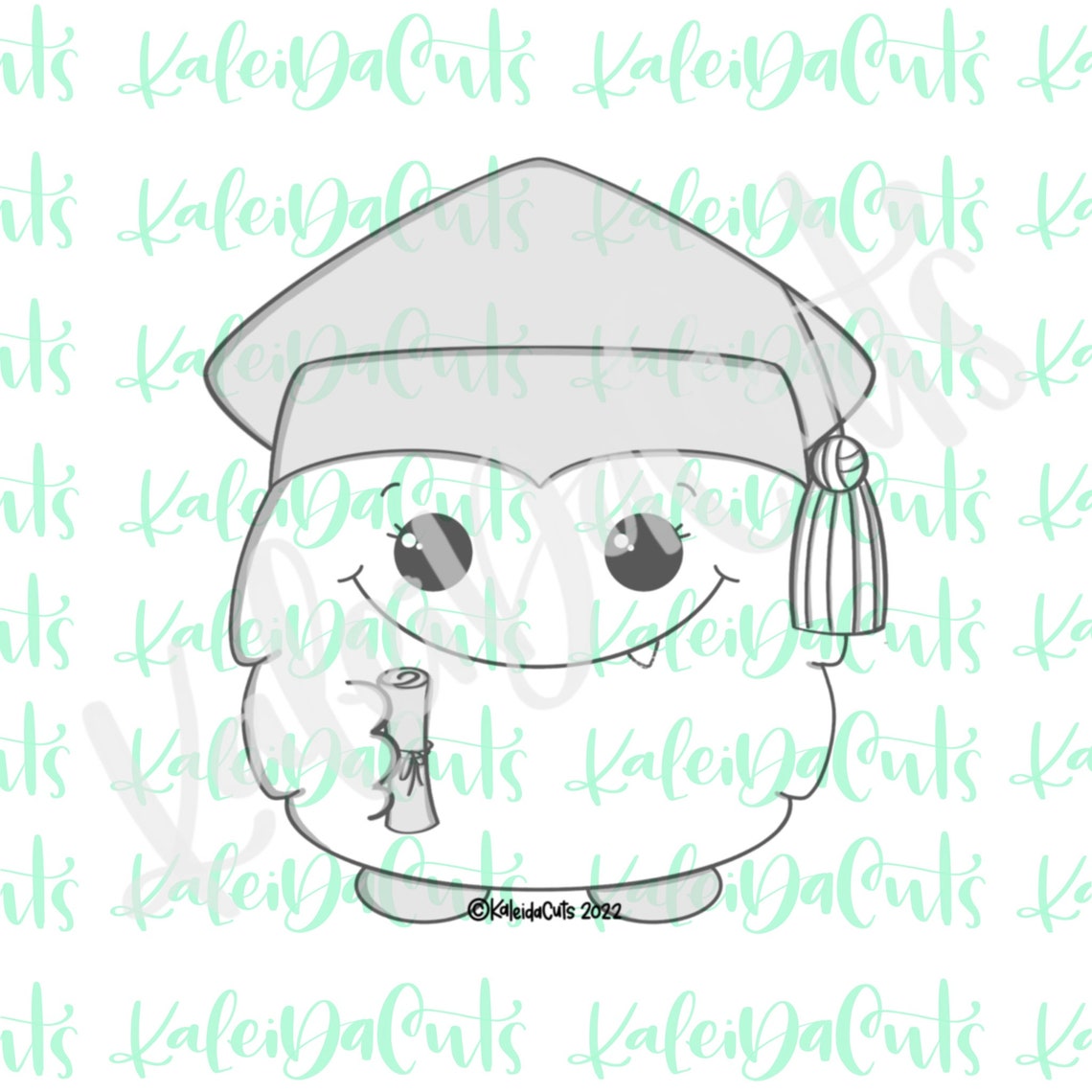 Grad Monster Cookie Cutter - Etsy