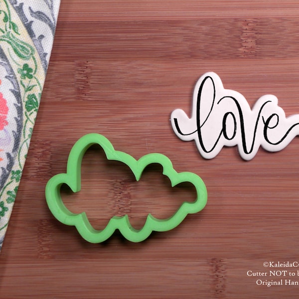 Love Cookie Cutter - Etsy