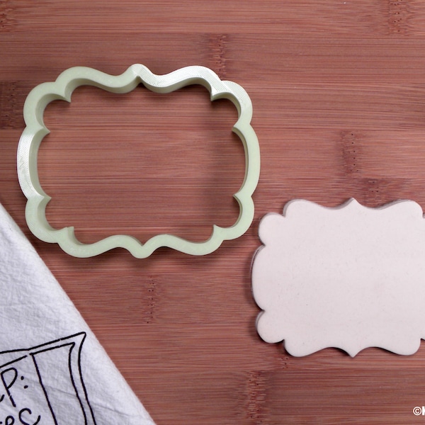Plaque Cookie Cutter - Etsy