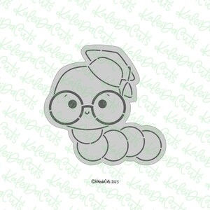 Grad Worm Cookie Cutter - Etsy