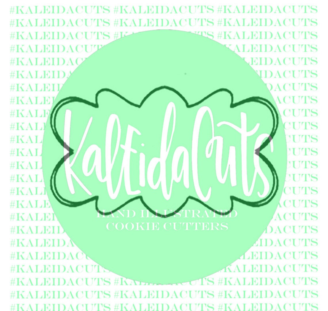 Nancy Plaque Cookie Cutter | Etsy