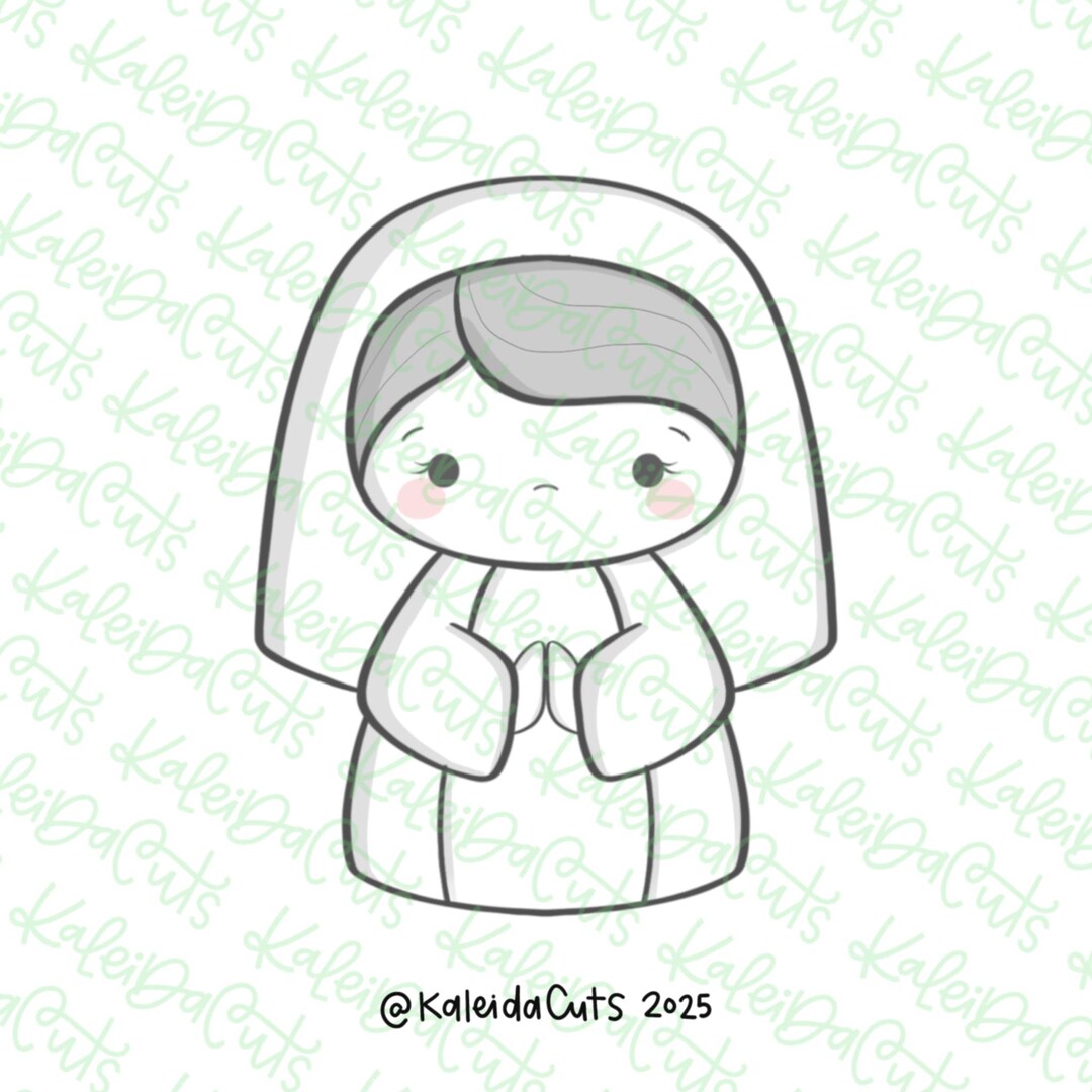 2025 Mary Cookie Cutter - Etsy