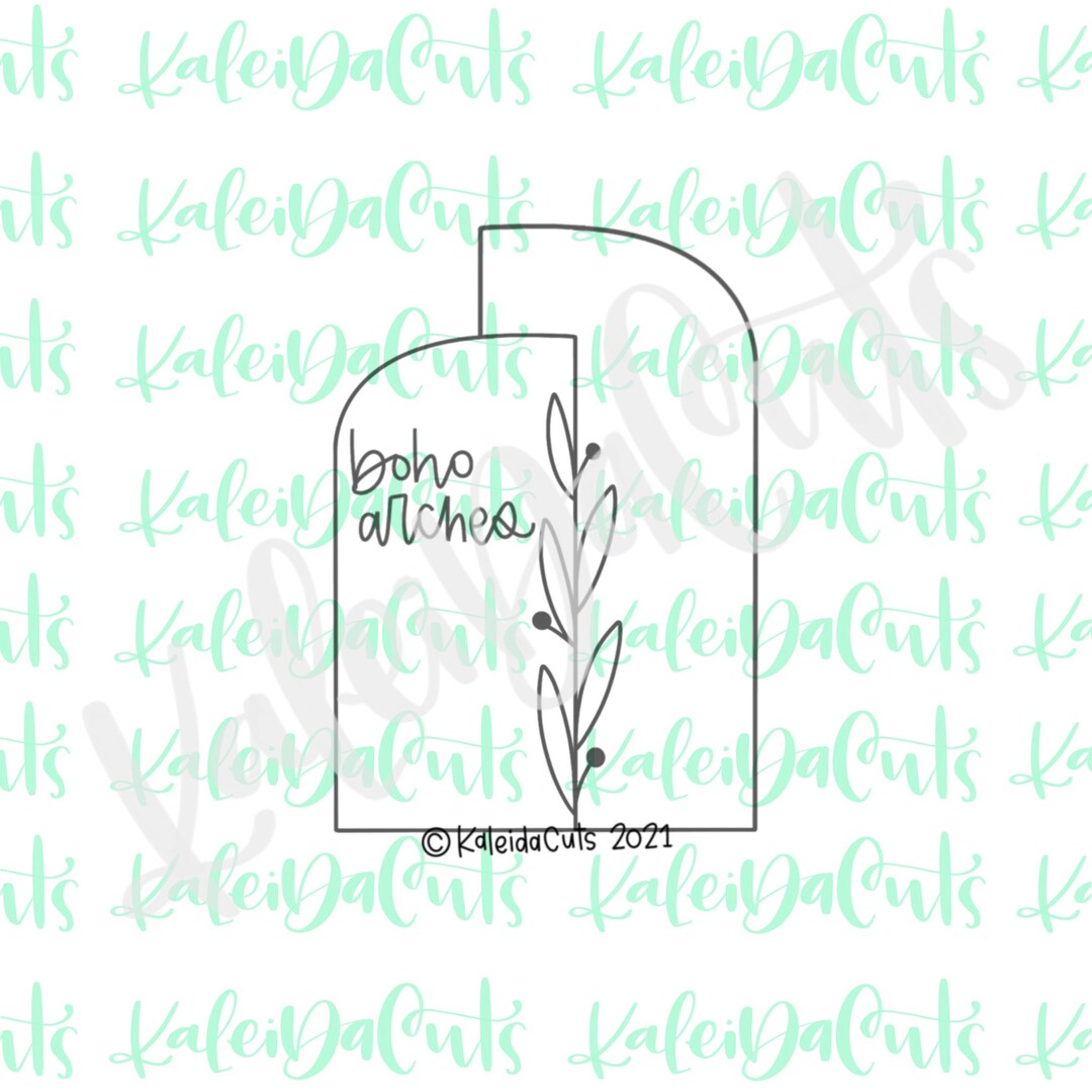 Boho Arches Cookie Cutter - Etsy