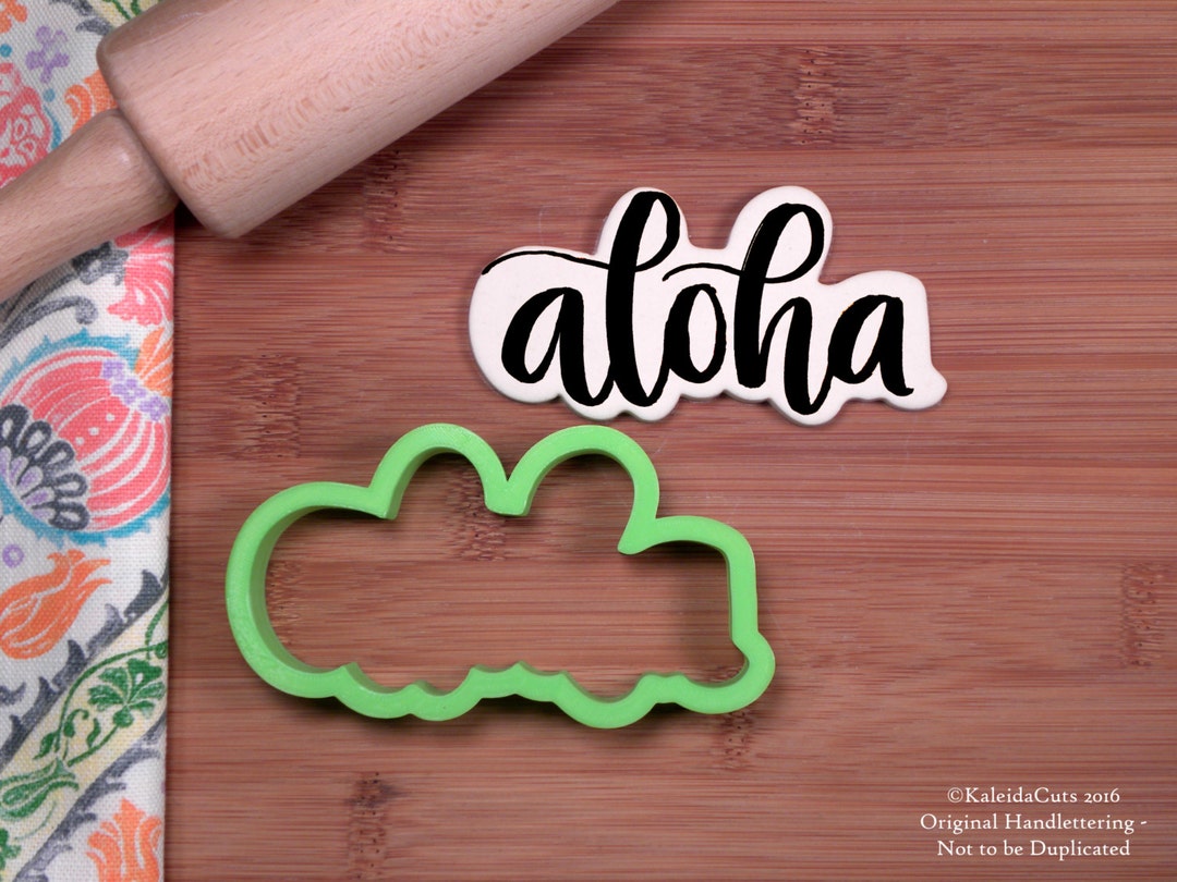 Aloha Cookie Cutter - Etsy