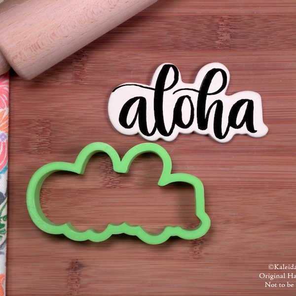 Aloha Cookie Cutter - Etsy