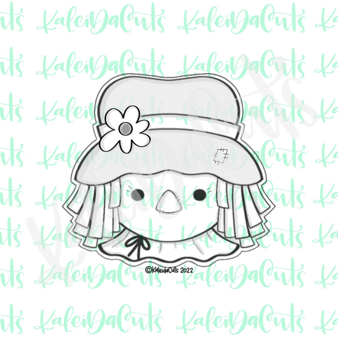 Scarecrow Face 2022 Cookie Cutter - Etsy