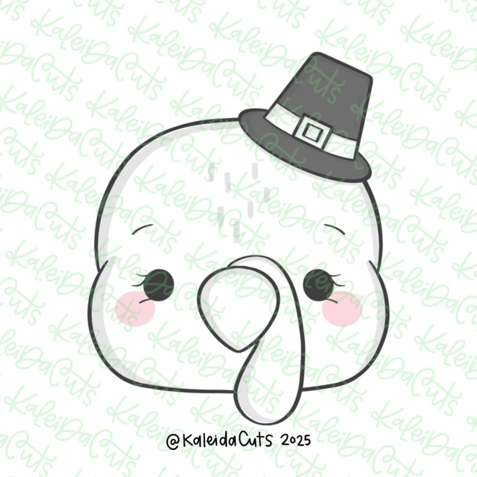 Gobble Turkey Face Cookie Cutter - Etsy