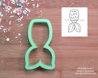 Mermaid Tail Cookie Cutter Under the Sea Nautical Themed - Etsy