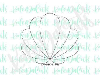 Seashell Sea Shell Cookie Cutter and Fondant Cutter and Clay Cutter - Etsy