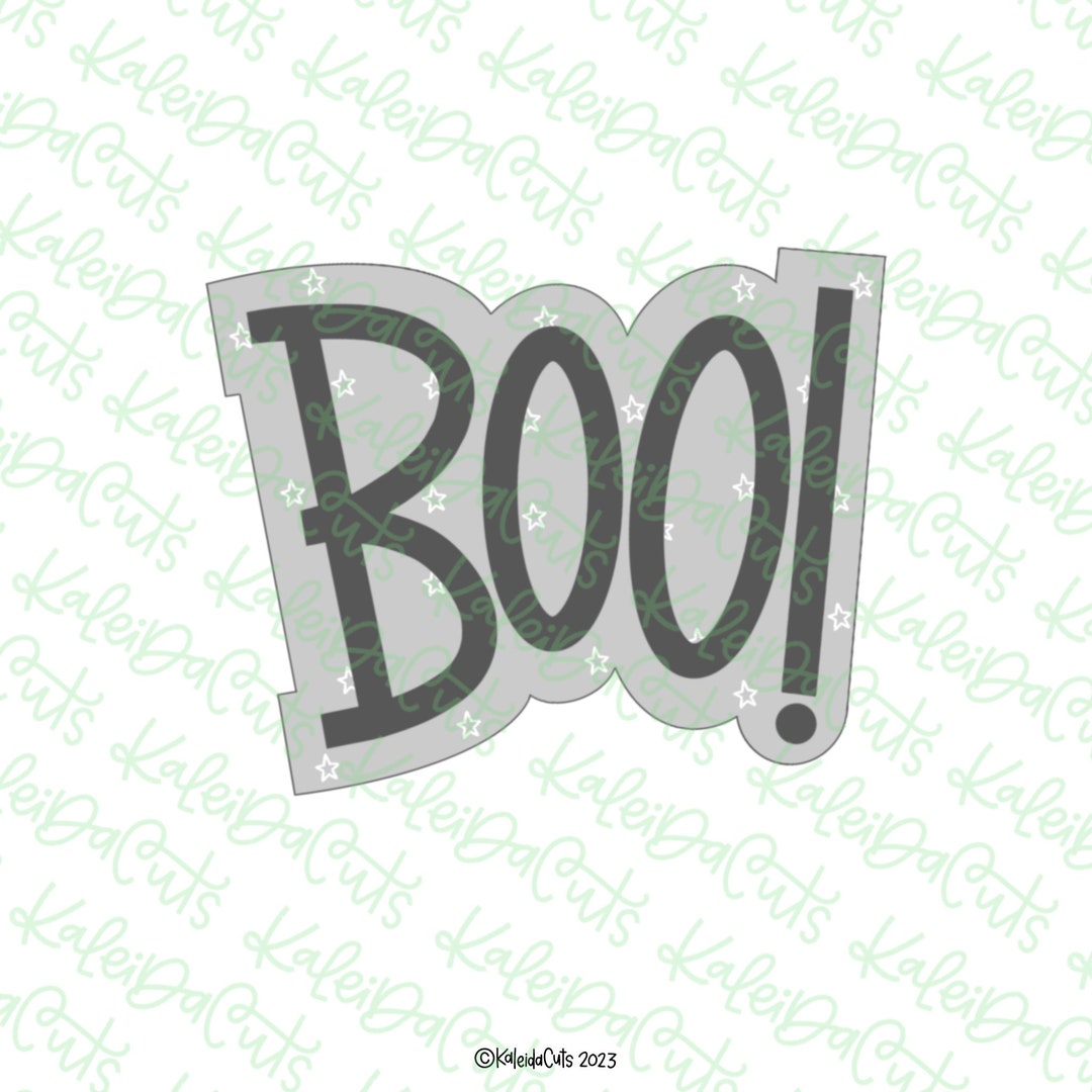 Boo! Cookie Cutter - Etsy