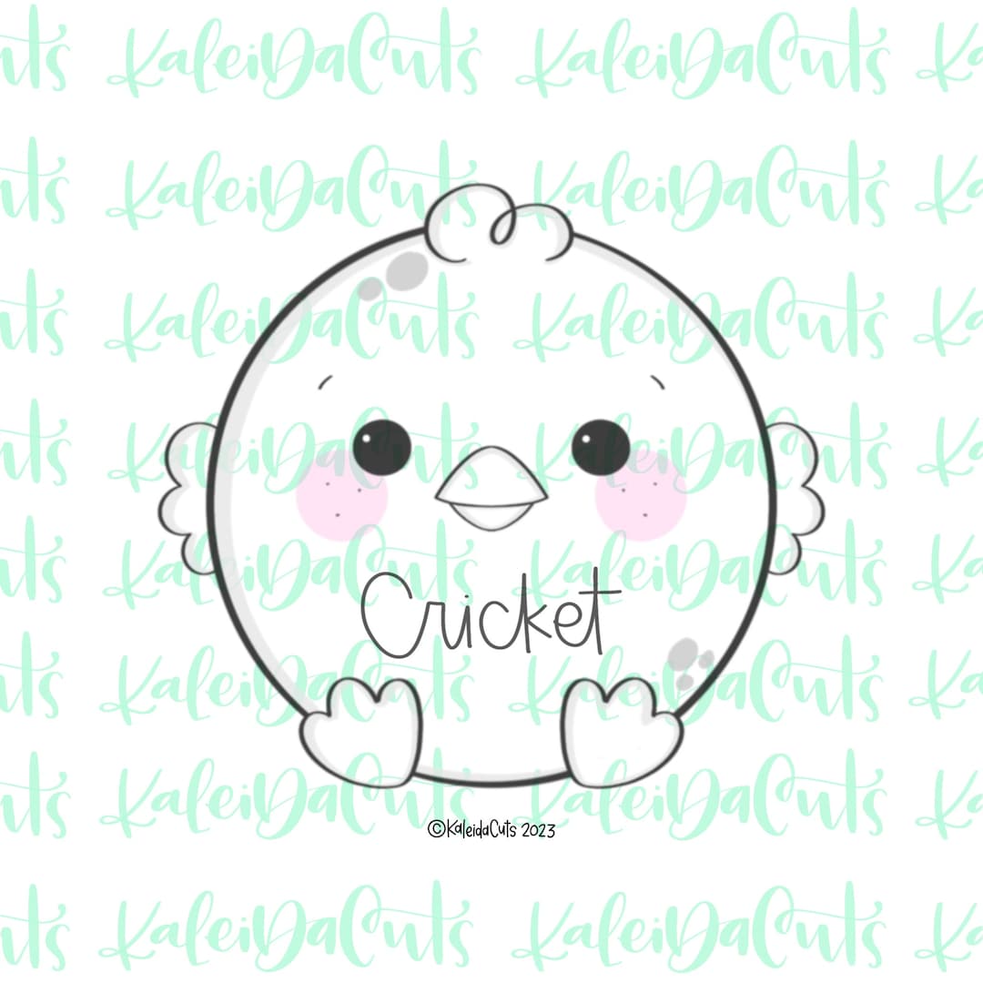 Round Chick Cookie Cutter - Etsy
