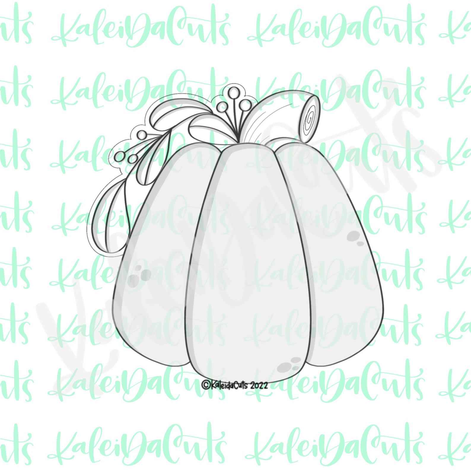 Floral Pumpkin 2022 Cookie Cutter - Etsy