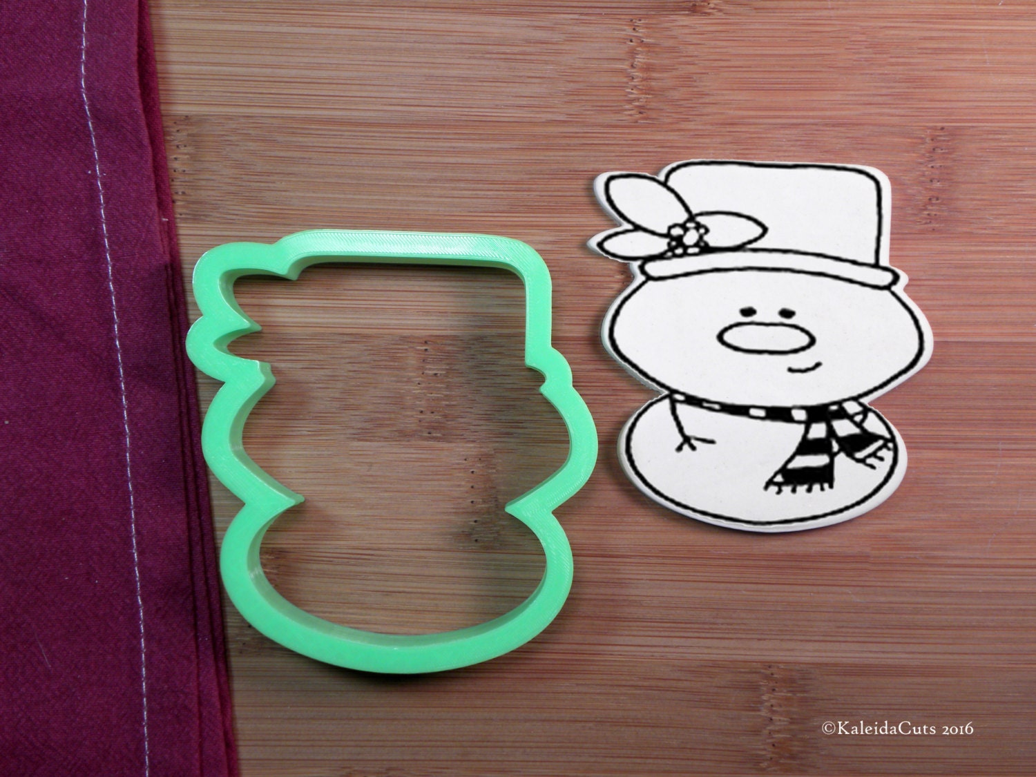 Snowman Cookie Cutter | Etsy