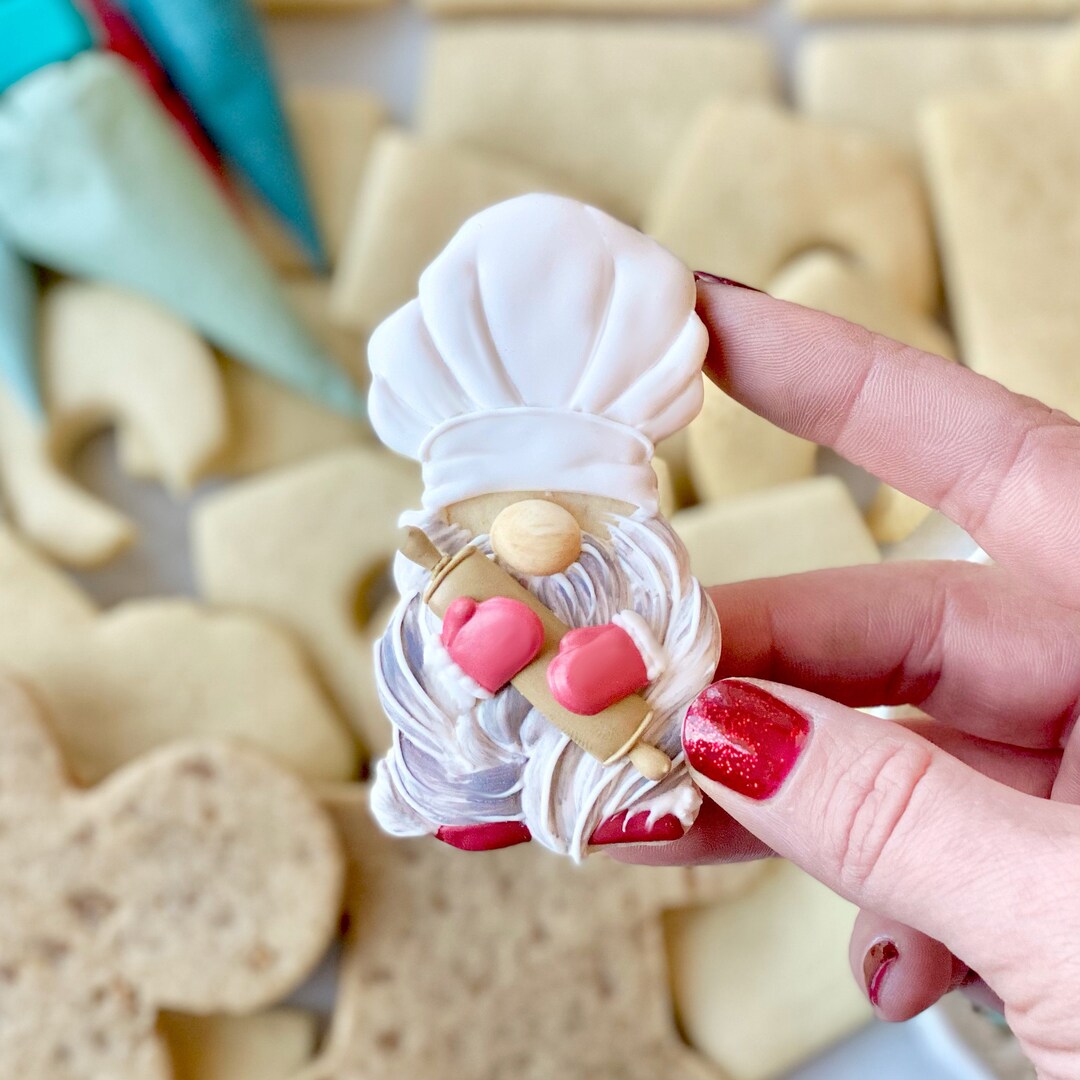 Sweet June Baker Gnome Cookie Cutter - Etsy