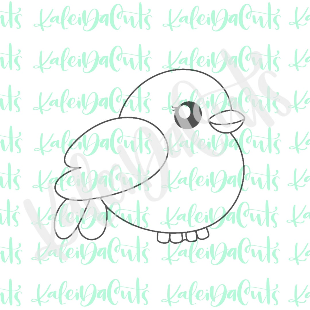 Chubby Robin Cookie Cutter - Etsy