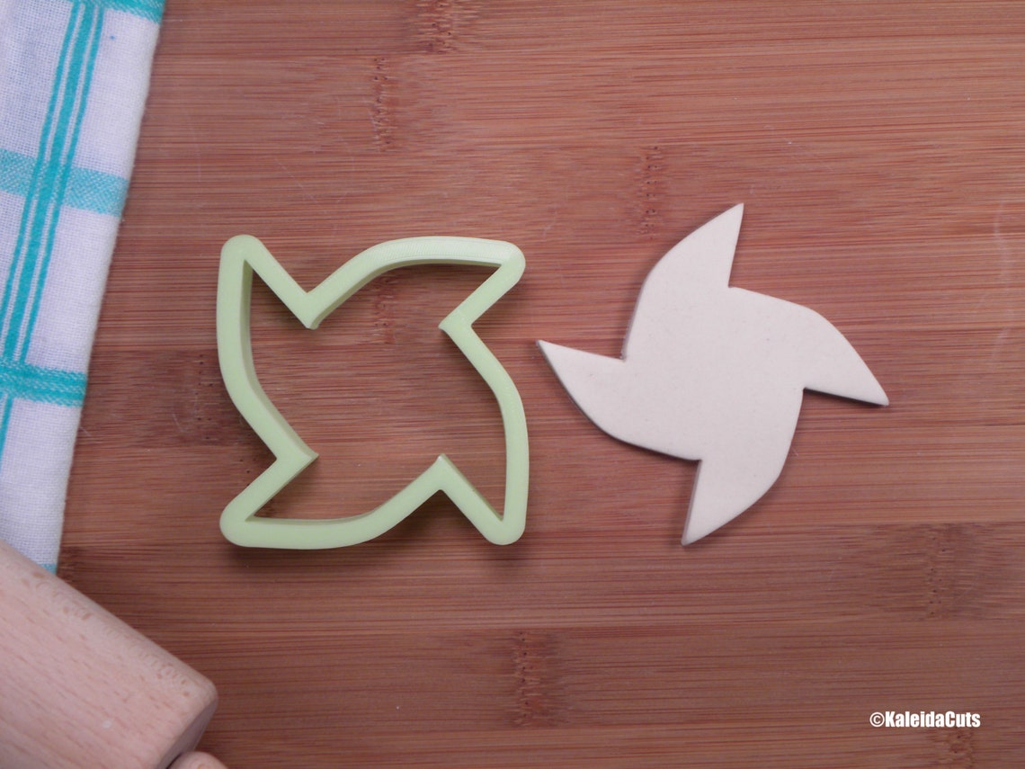 Pinwheel Cookie Cutter - Etsy