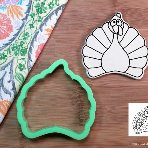 Sitting Turkey Cookie Cutter - Etsy