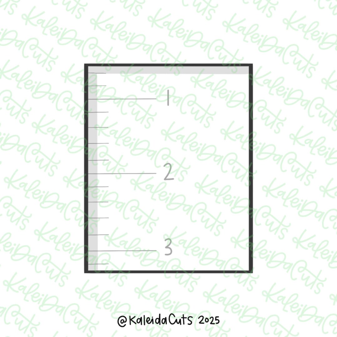 Squarish Ruler Cookie Cutter - Etsy