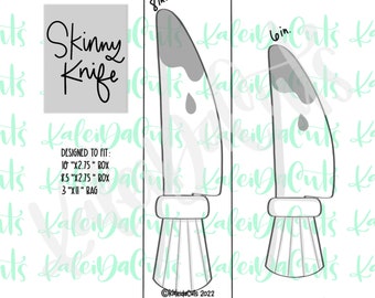 Knife Cookie Cutter or Fondant Cutter and Clay Cutter - Etsy