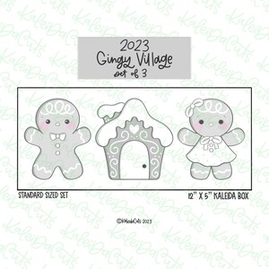 Gingy Village Boy Cookie Cutter - Etsy