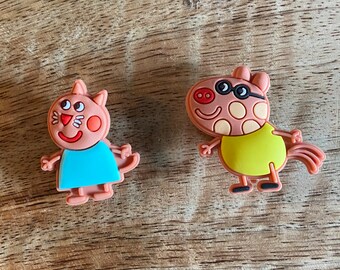 Peppa Pig Croc Jibbitz - Etsy