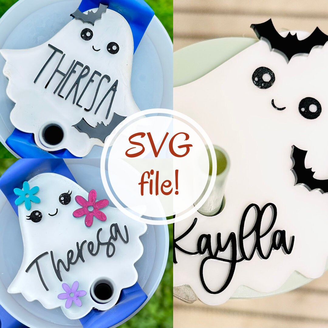 Ghost SM Topper SVG - Etsy