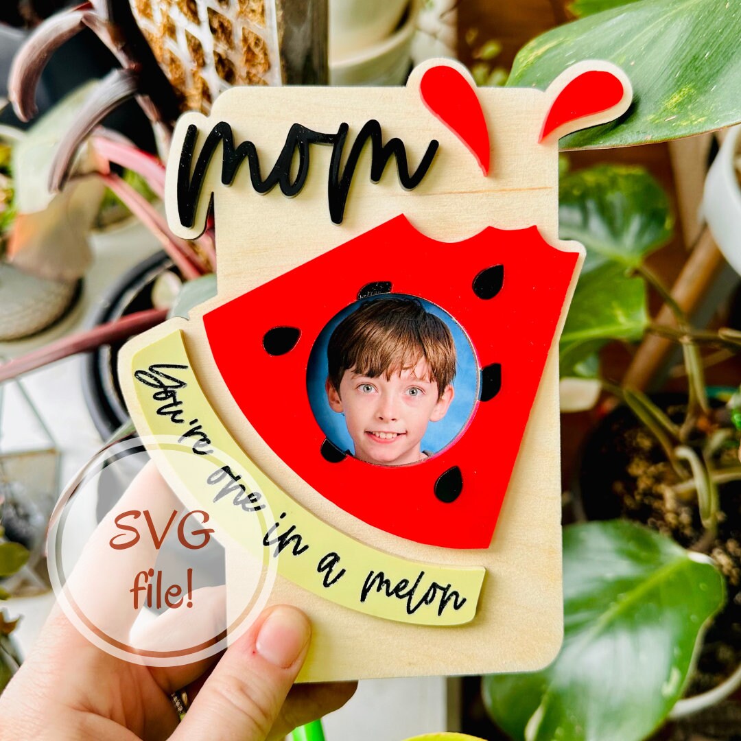 Mothers Day Watermelon Photo Frame - Etsy