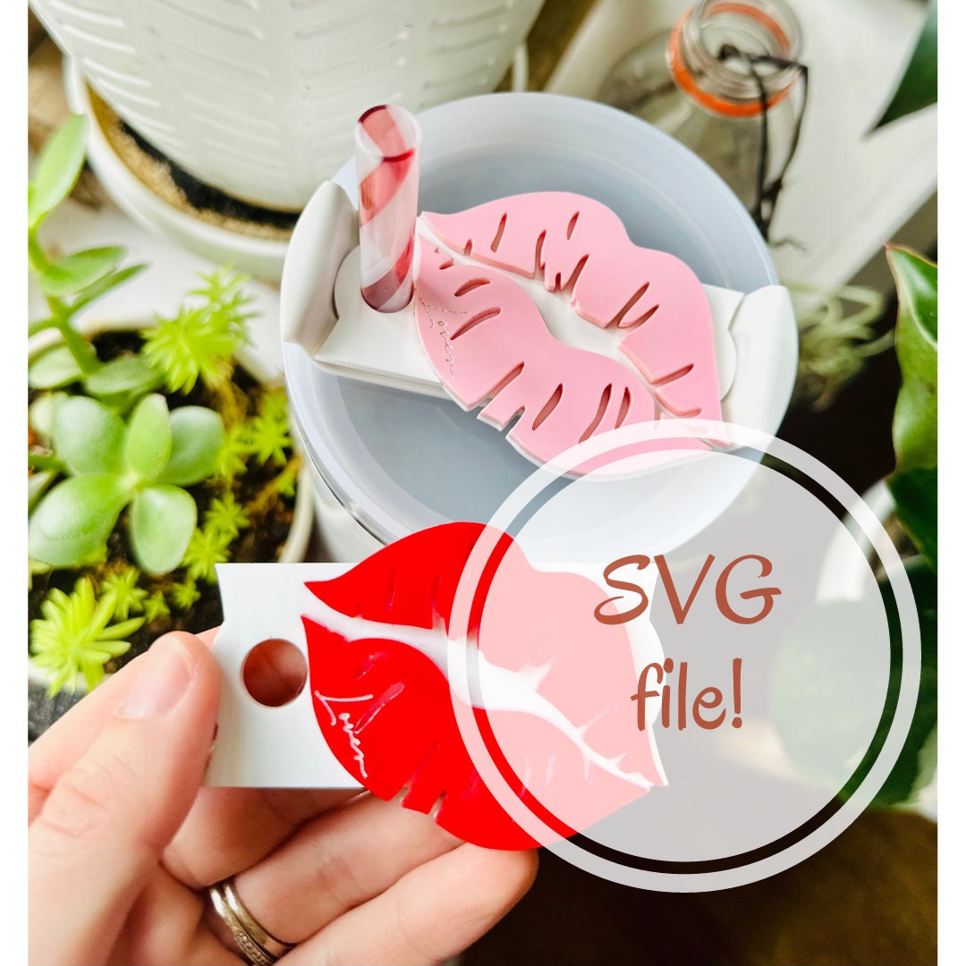 Lover Lips Topper SVG - Etsy