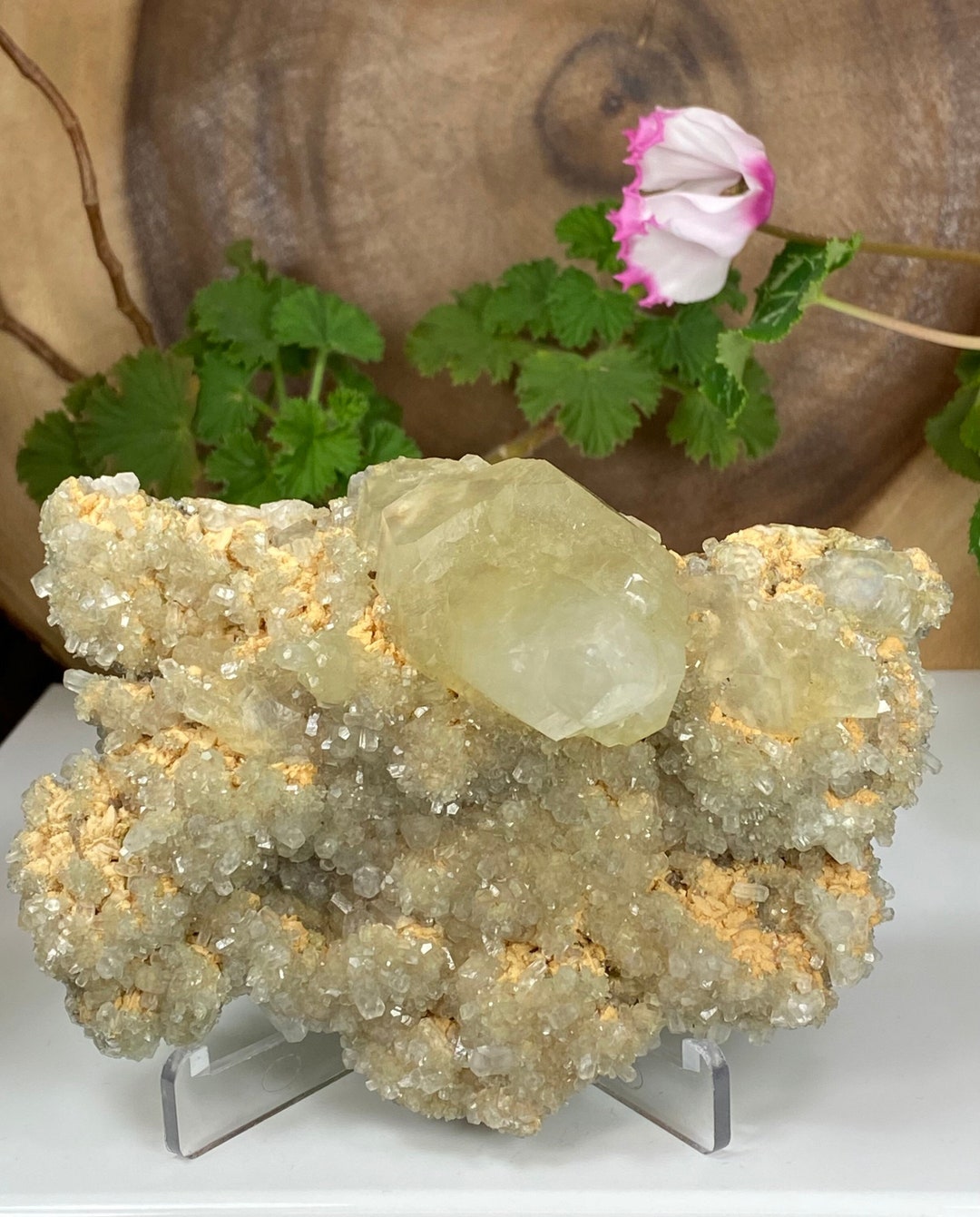 Calcite Crystals W/ Calcite in Matrix From Inner Mongolia Natural ...