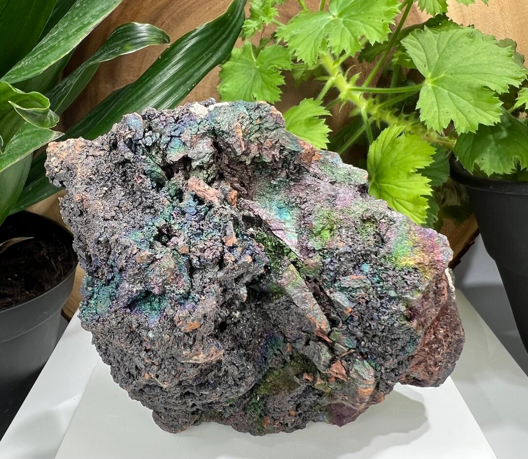 Rare Natural Iridescent Rainbow Limonite on Matrix From Guangdong ...
