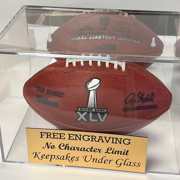 Football Display Cases - Etsy