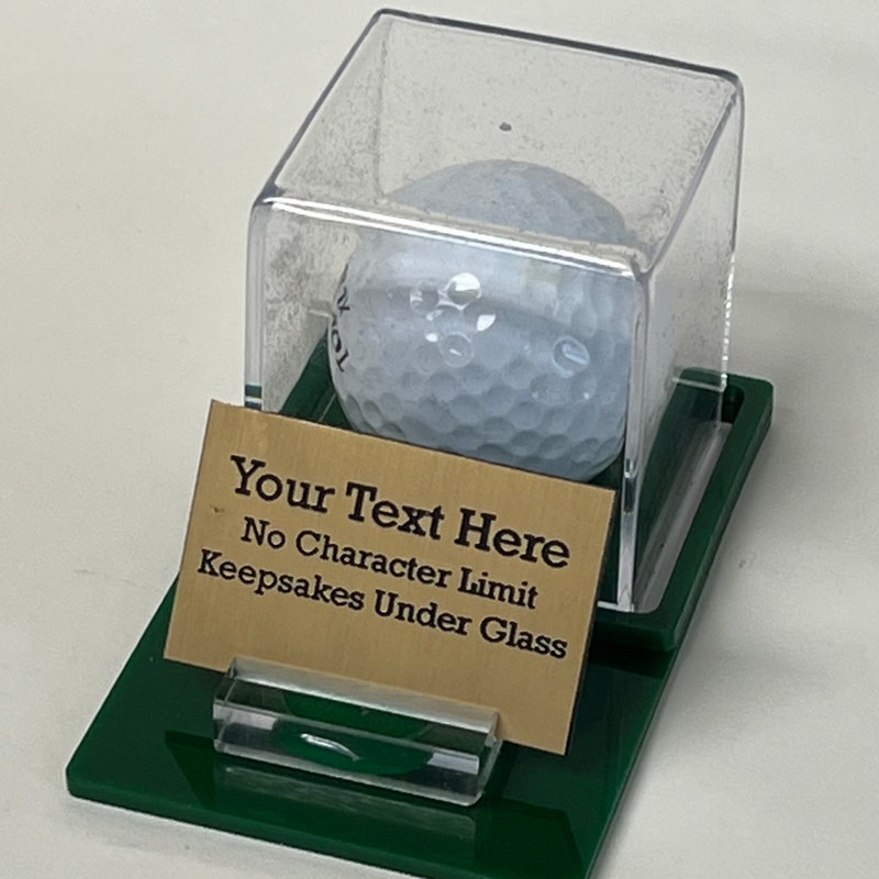 Golf Ball Display Case - Etsy