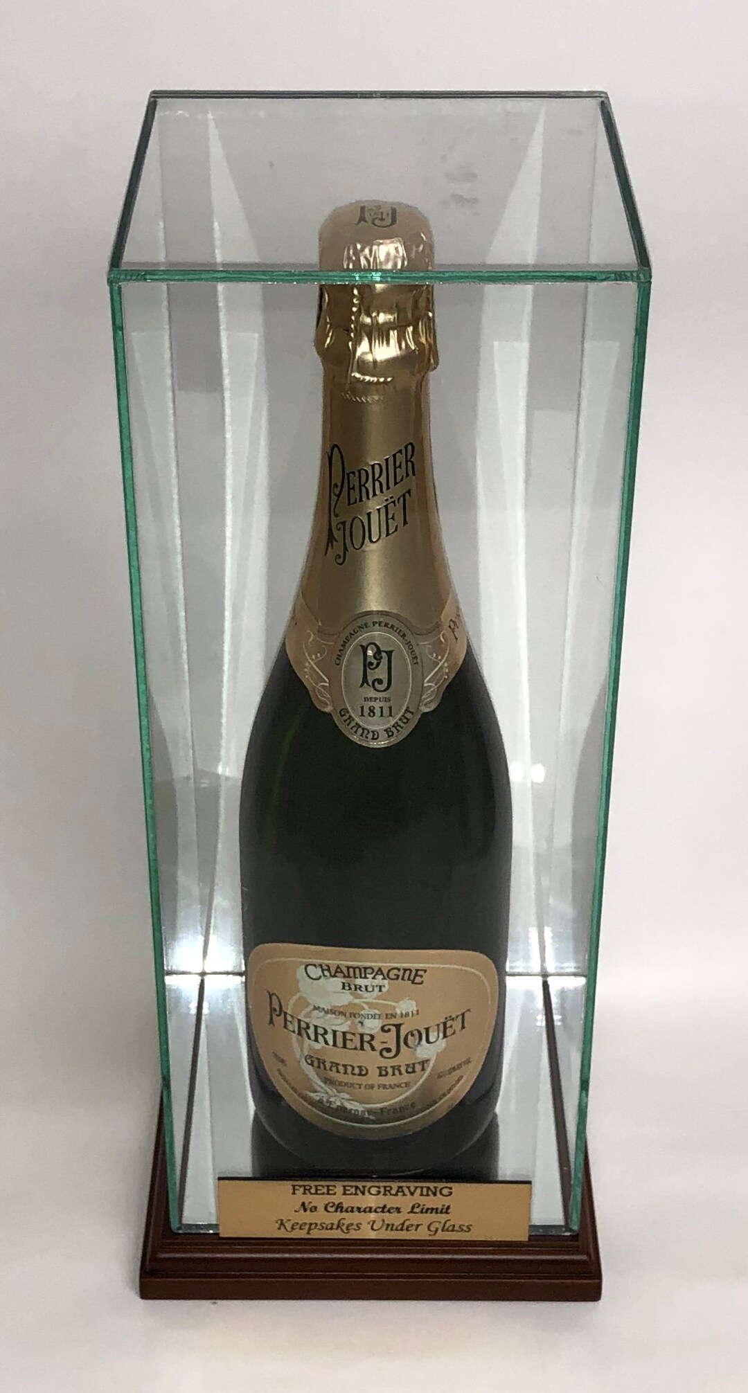 Wine , Champagne , Liquor , Beverage Bottle Glass Display Case With ...