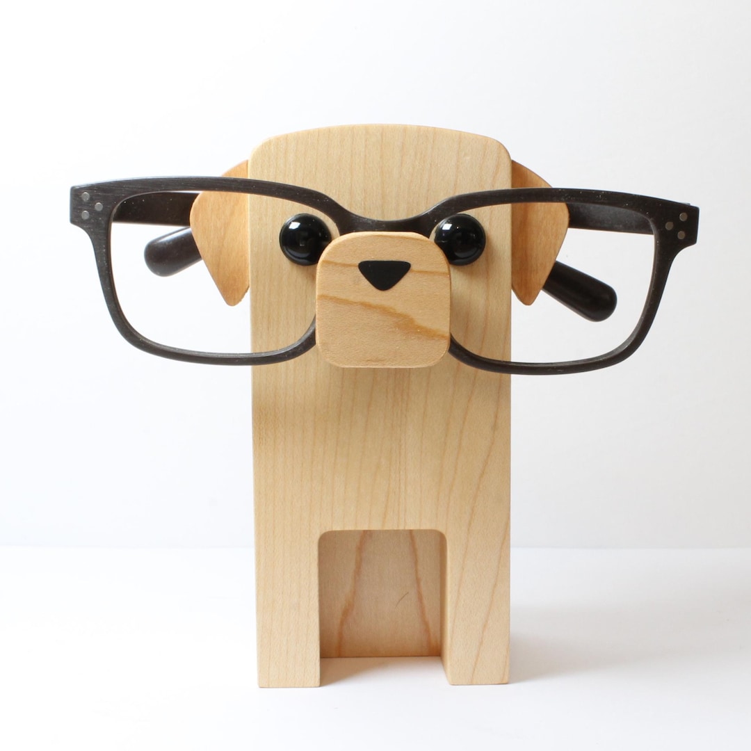 Labrador Retriever Dog Eyeglass Stand | Yellow Lab | Black Lab ...