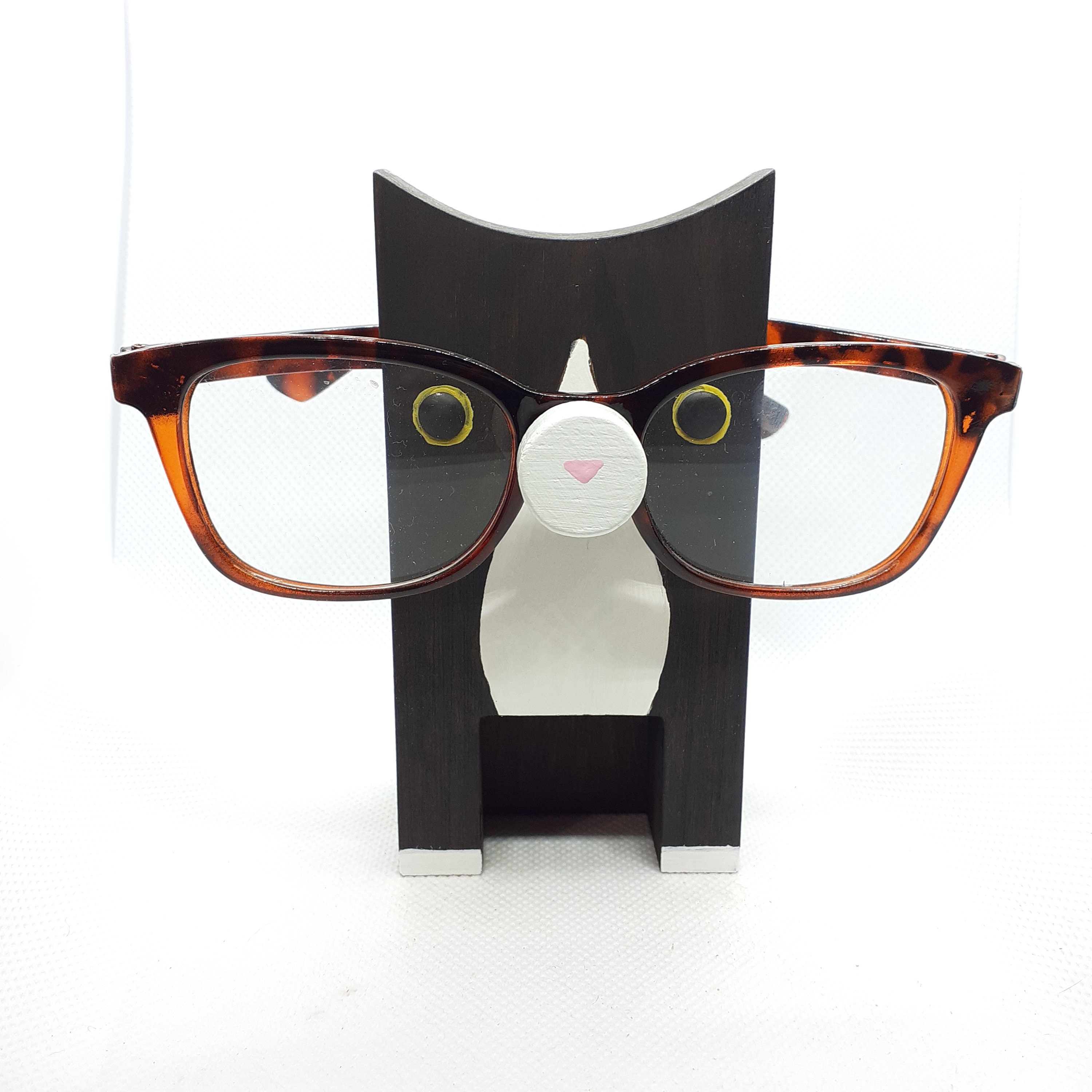 Cat Eyeglass Stand Glasses Holder Personalized T Etsy Australia