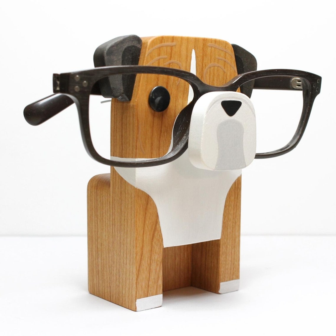 English Bulldog Eyeglass Stand / Bull Dog Glasses Holder - Etsy